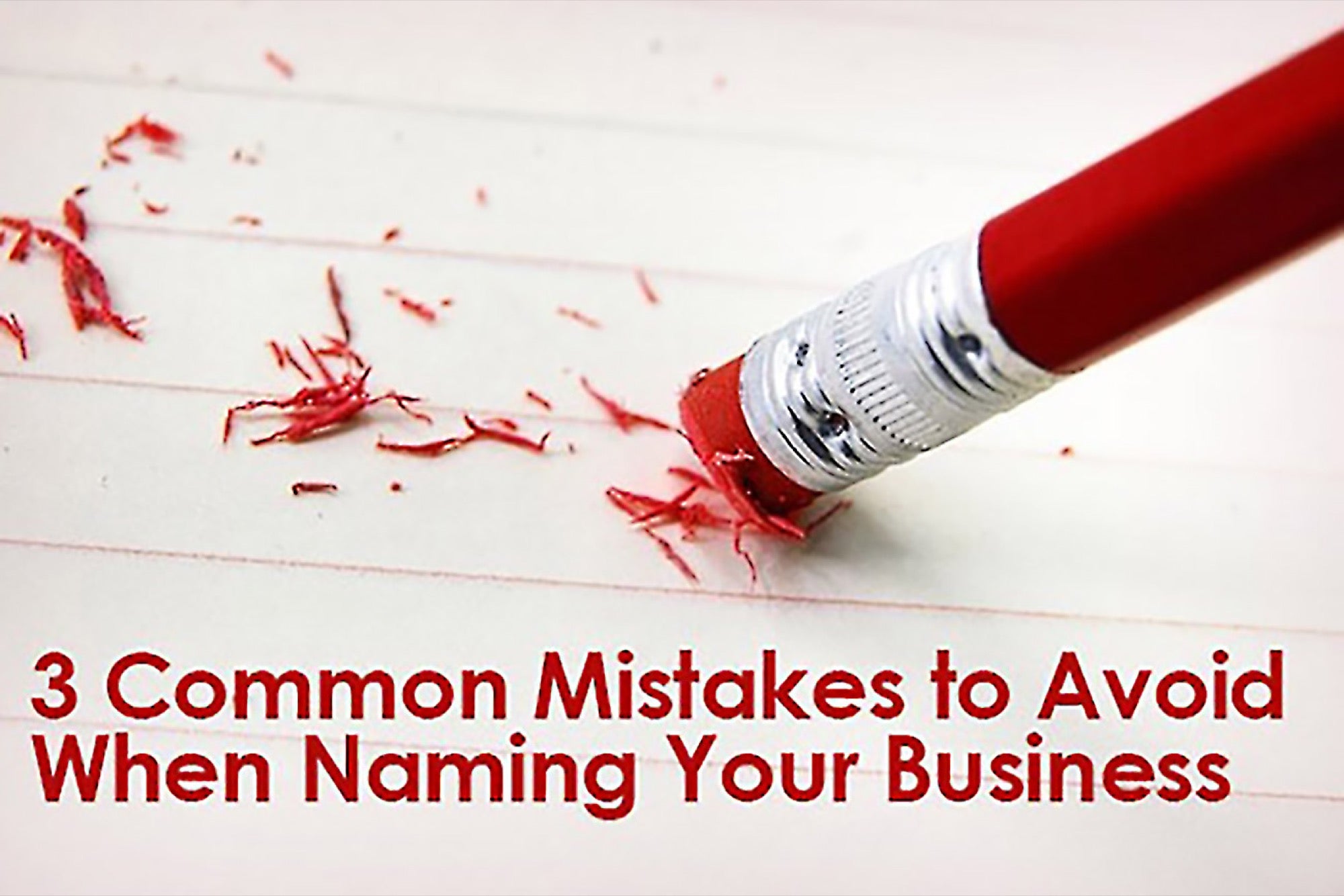 3 Common Mistakes to Avoid When Naming Your Business | Entrepreneur