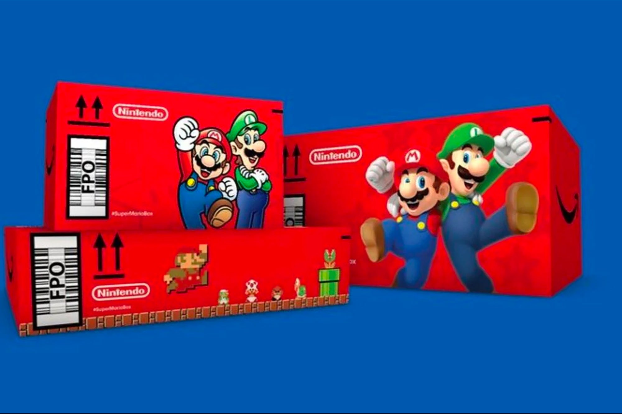 Amazon Is Randomly Shipping Boxes in Mario-Themed Boxes | Entrepreneur