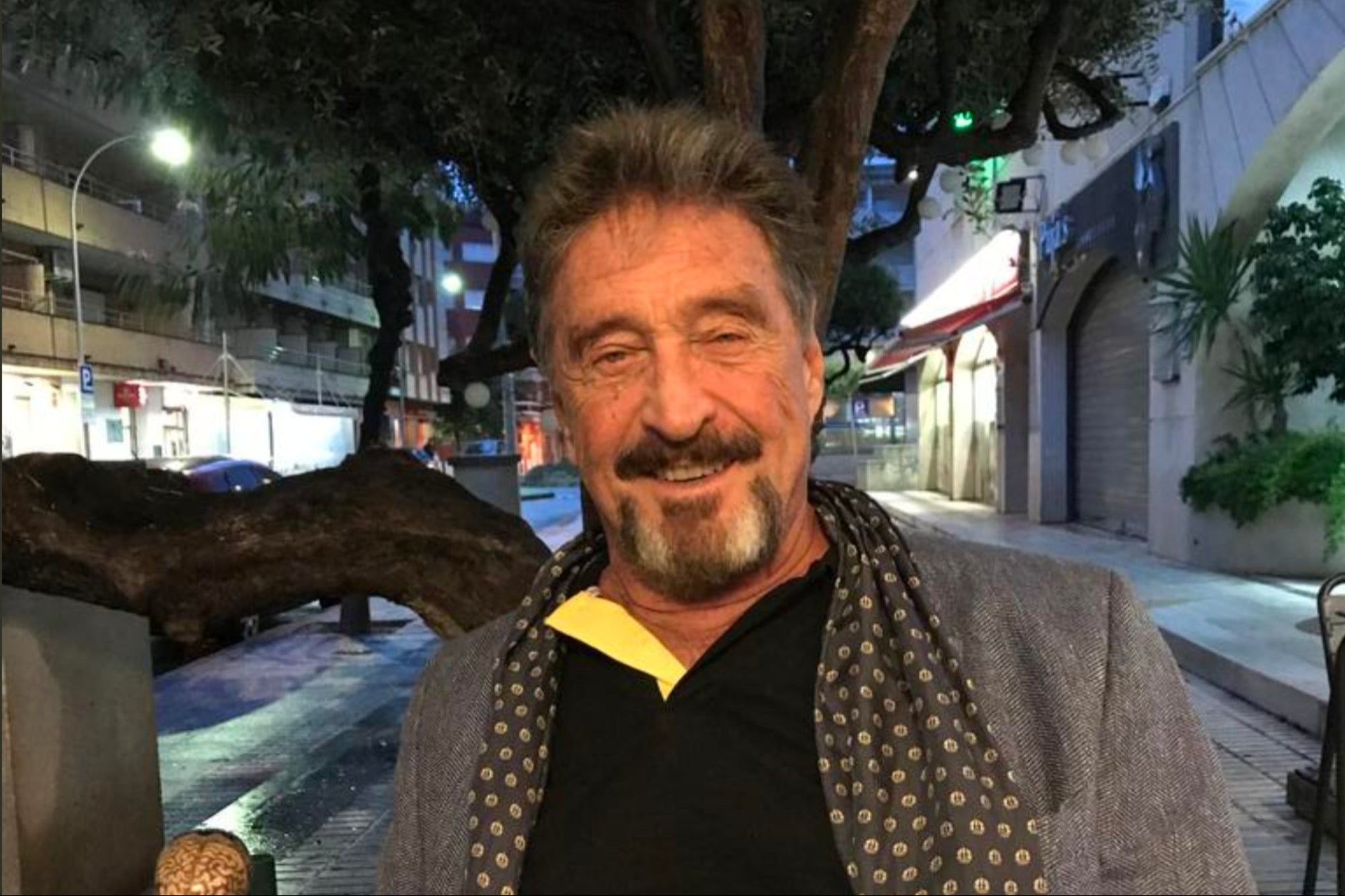 John McAfee Fondateur De McAfee Antivirus D c de Dans La Prison De