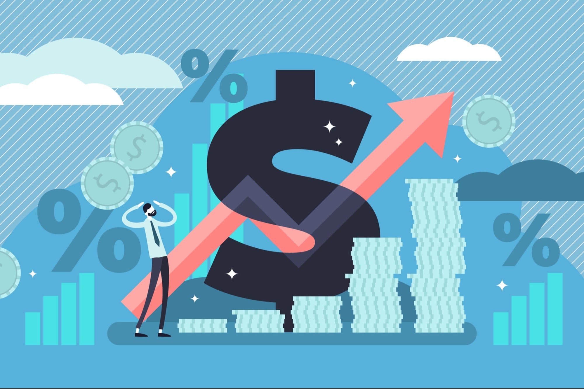 La Principale Jauge D inflation Affiche Le Gain Annuel De Prix Le Plus