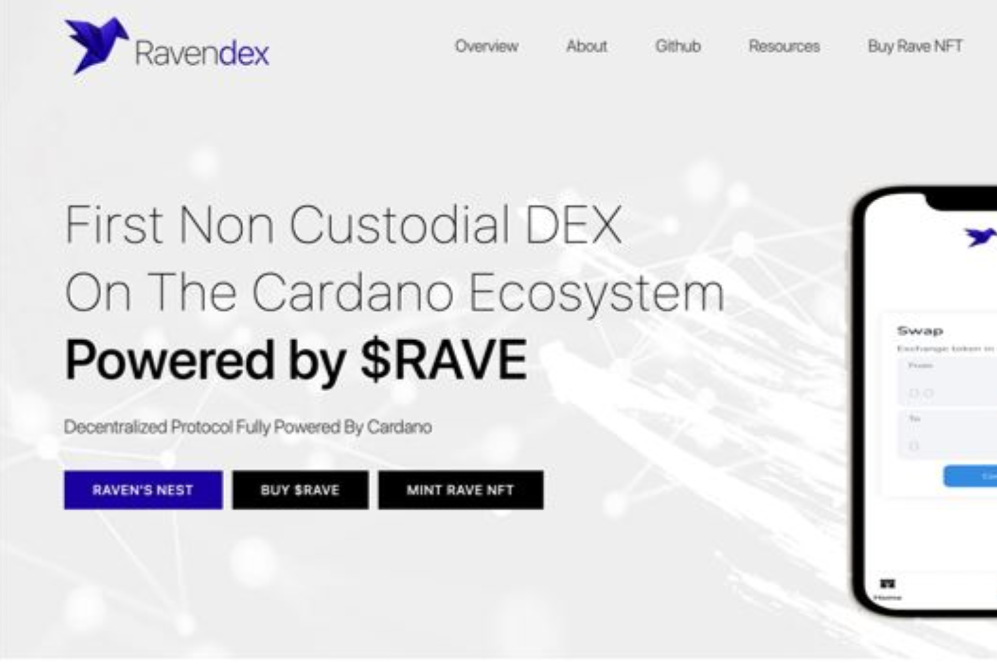 Cardano Based Decentralized Exchange Ravendex Readies For Staking ...