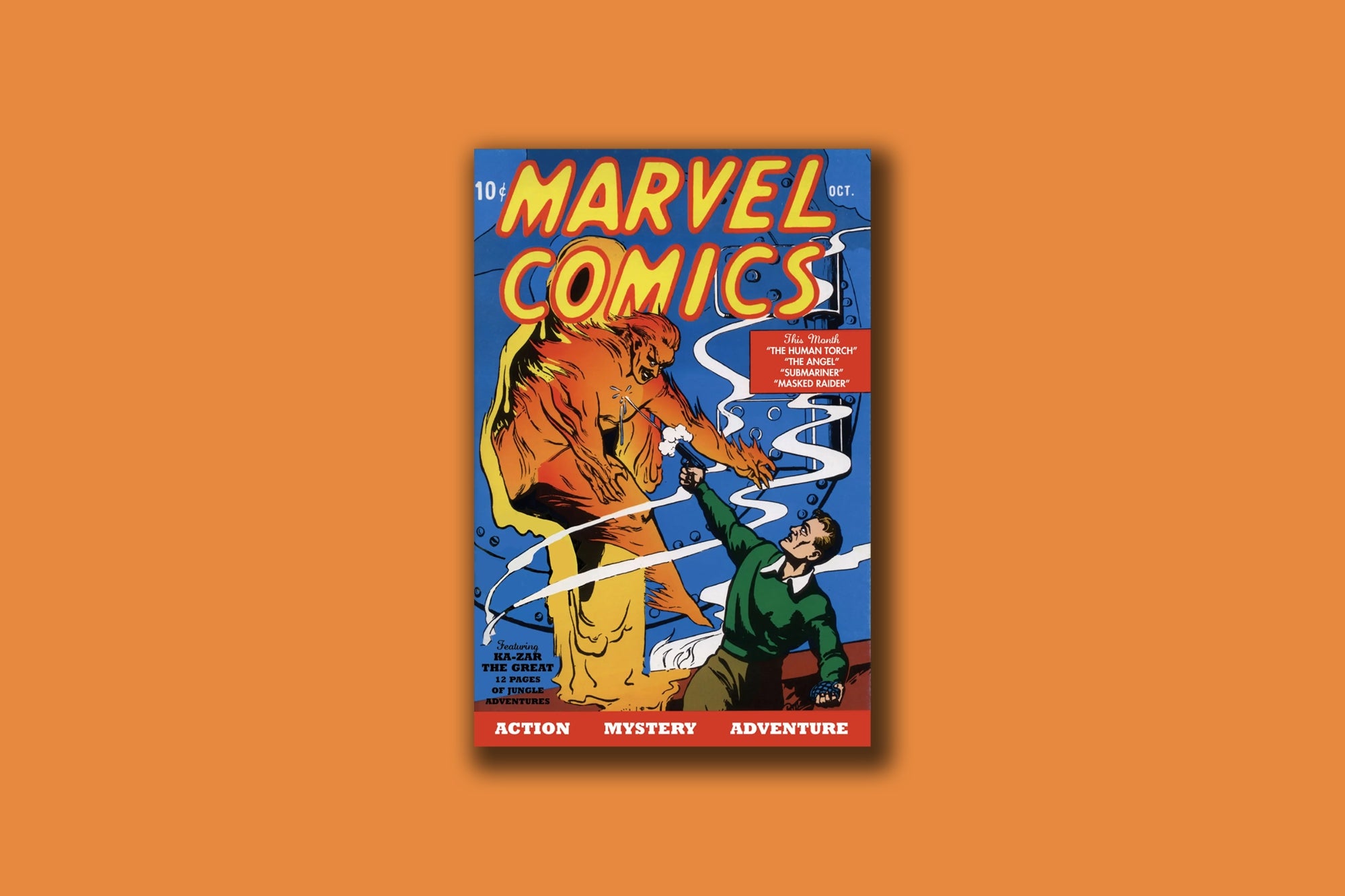 We tell you why a copy of the Marvel Comics #1 comic strip was ...