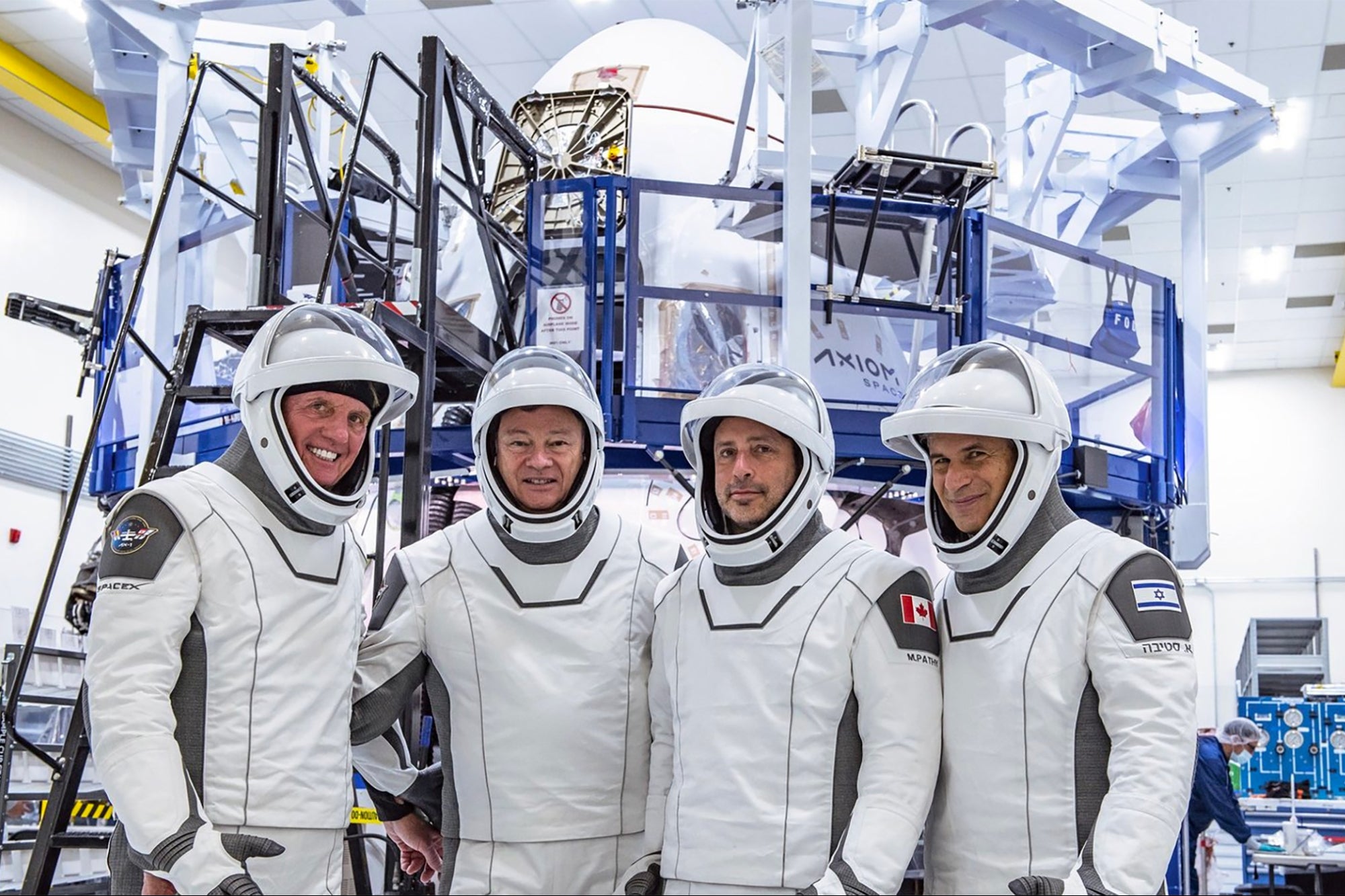 Axiom 1 is the first 100% private mission into space and it will be ...