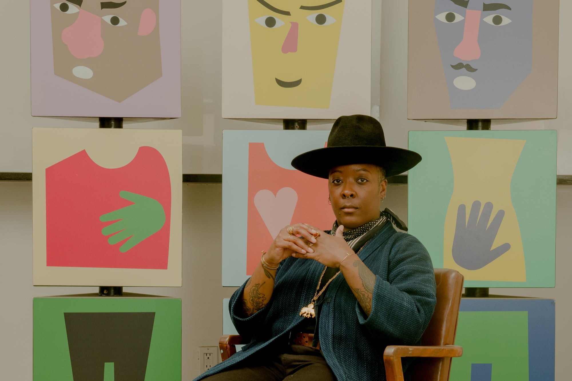 Pharrell Williams, Contemporary Artist Nina Chanel Abney and Brand ...