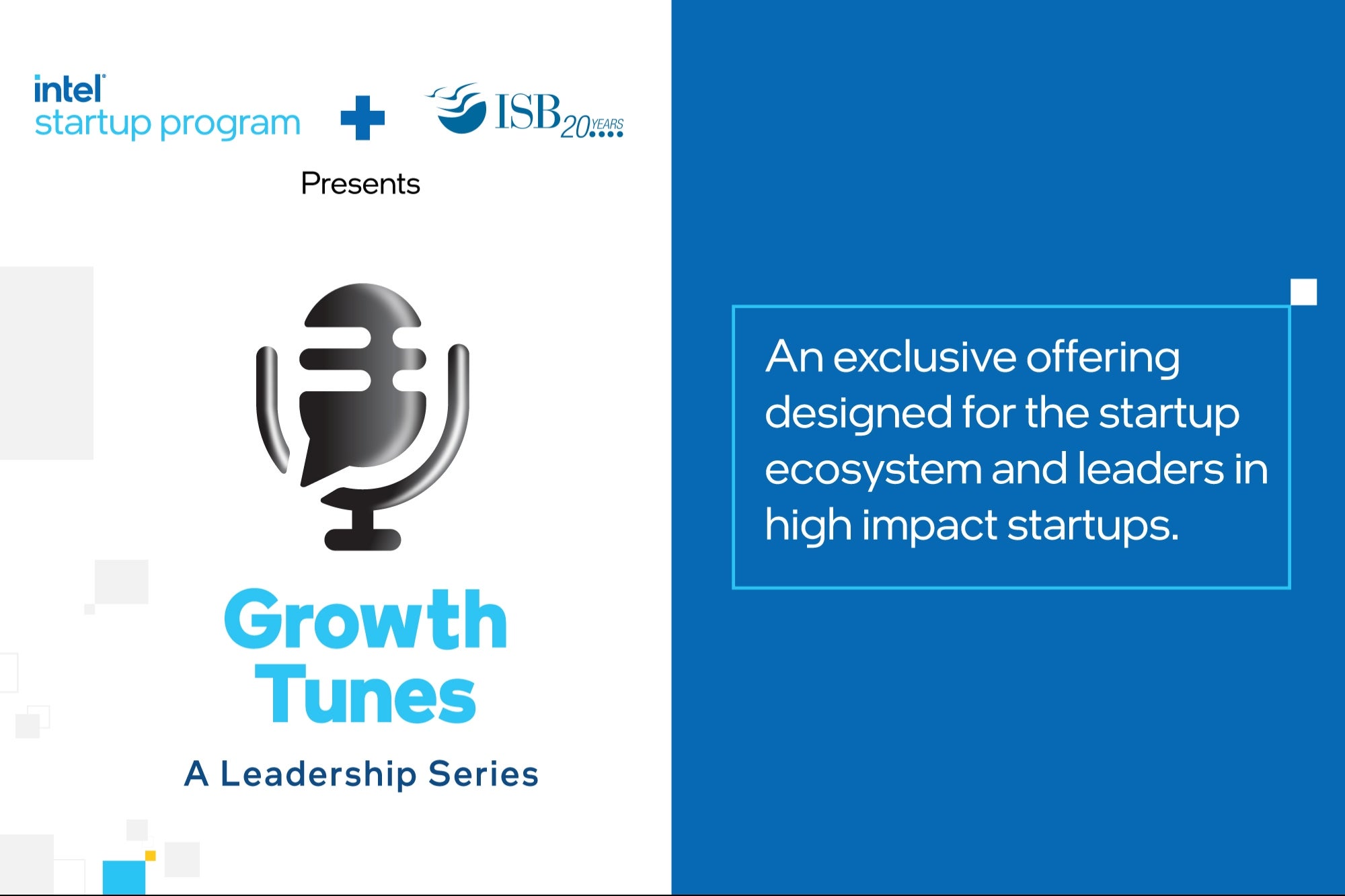 Intel Startup Program, Indian School of Business Launch 'Growth Tunes—a ...