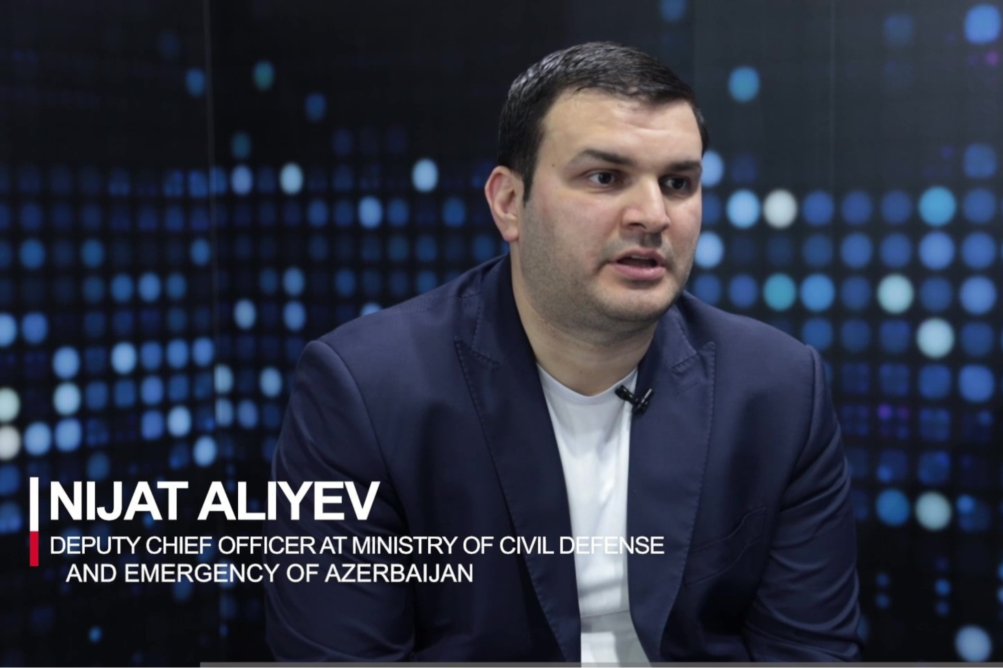 Nijat Aliyev, Deputy Chief Officer, Ministry Of Civil Defence And ...