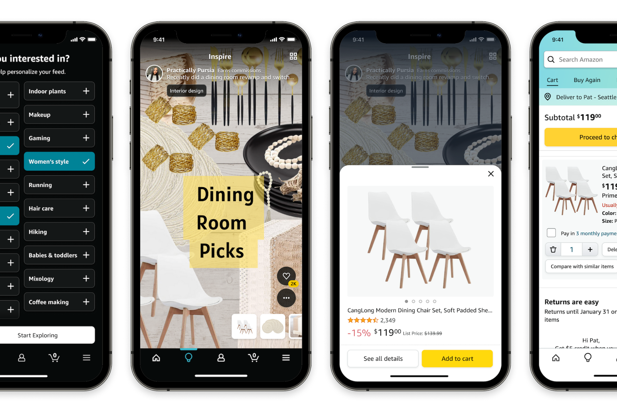 Amazon Launches 'Inspire,' a Short Form Video Shopping Feature ...