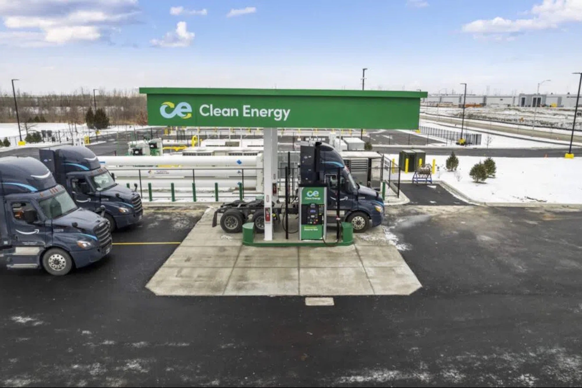 Amazon Will Open 19 Renewable Gas Stations | Entrepreneur