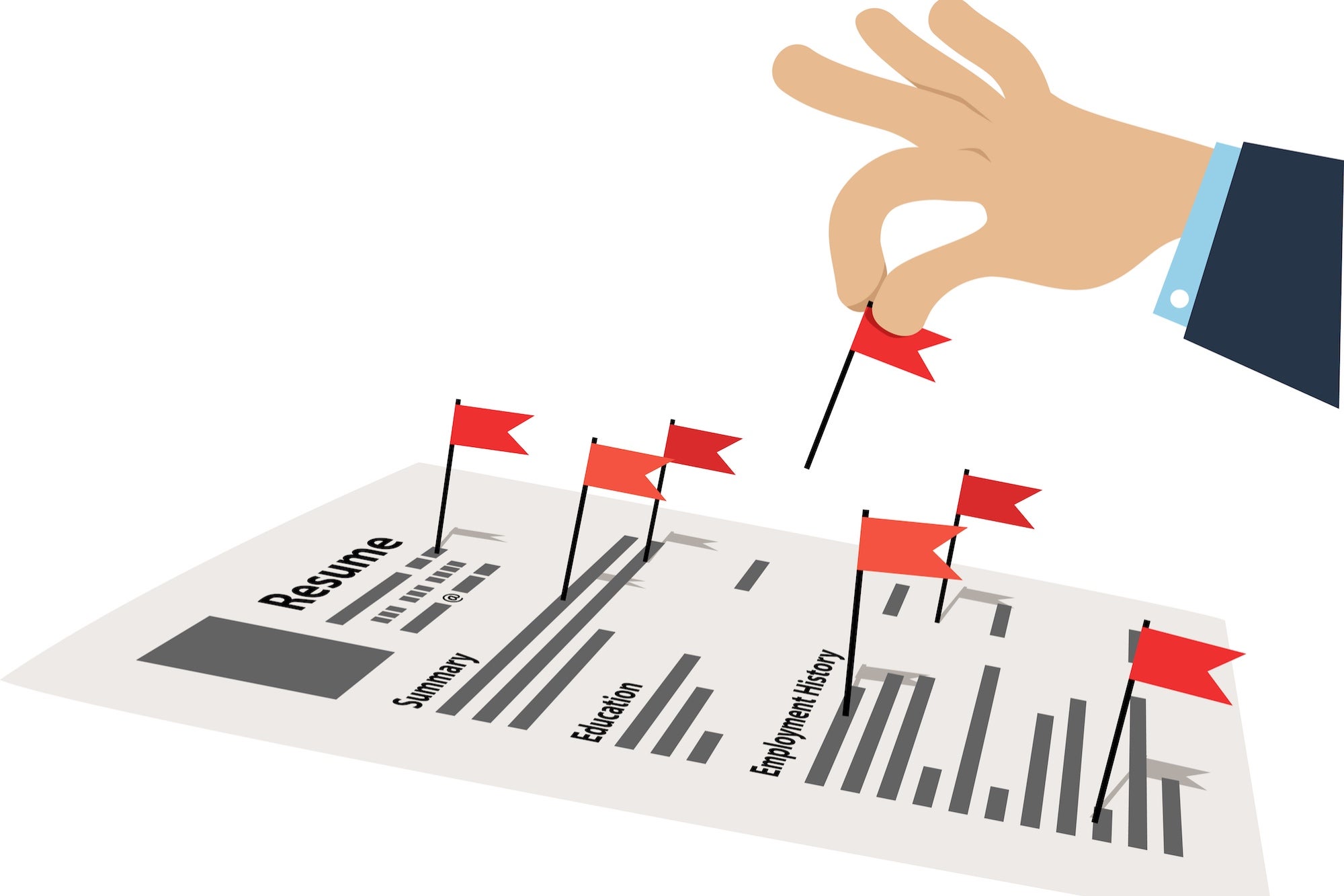 Recruiters Consider These 2 Things Big Red Flags Survey Finds Recruiters Consider These 2 Things Big Red Flags Survey Finds