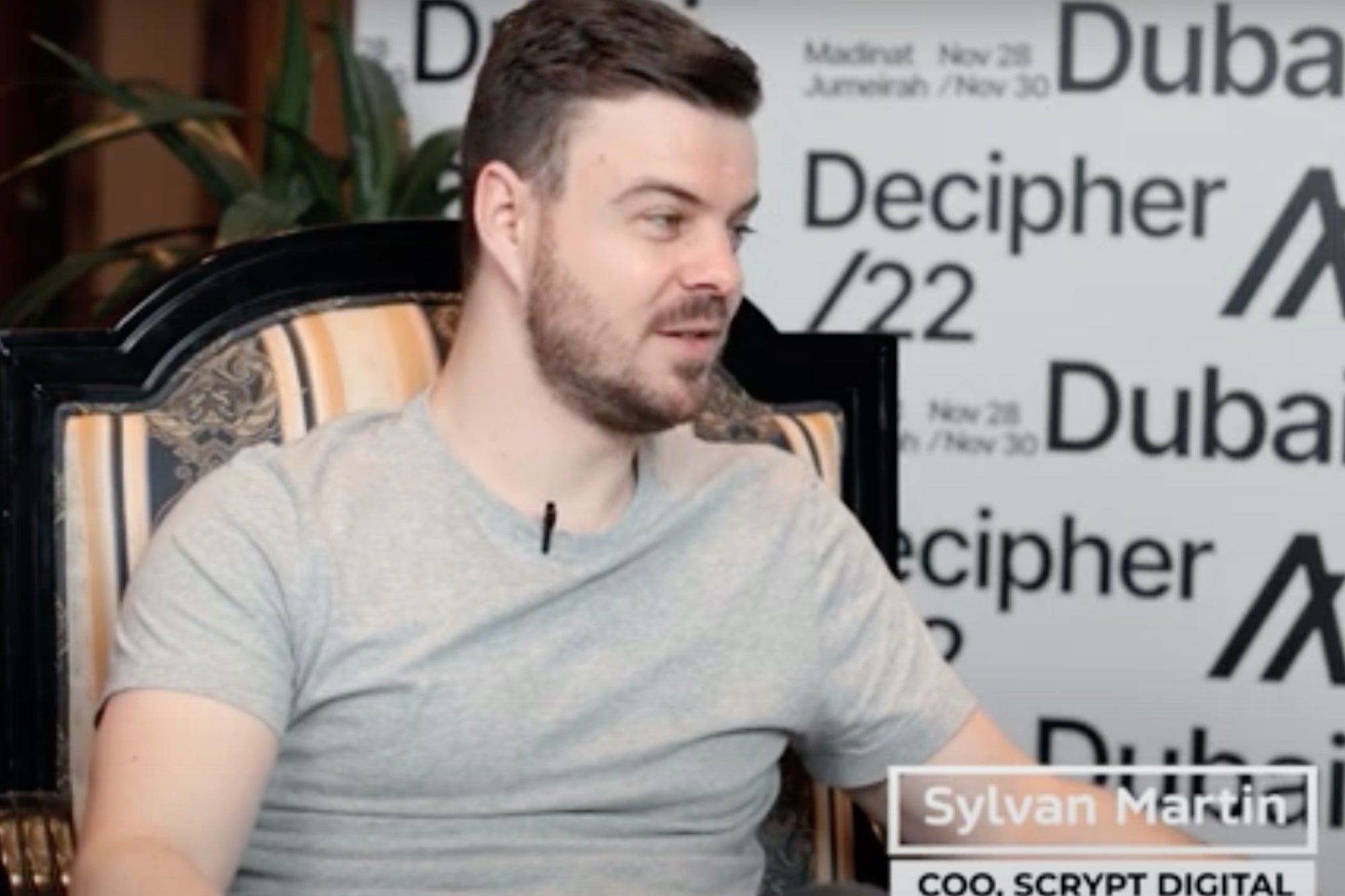 The DCODED Podcast Hosts Scrypt Digital Chief Operating Officer Sylvan Martin | Entrepreneur