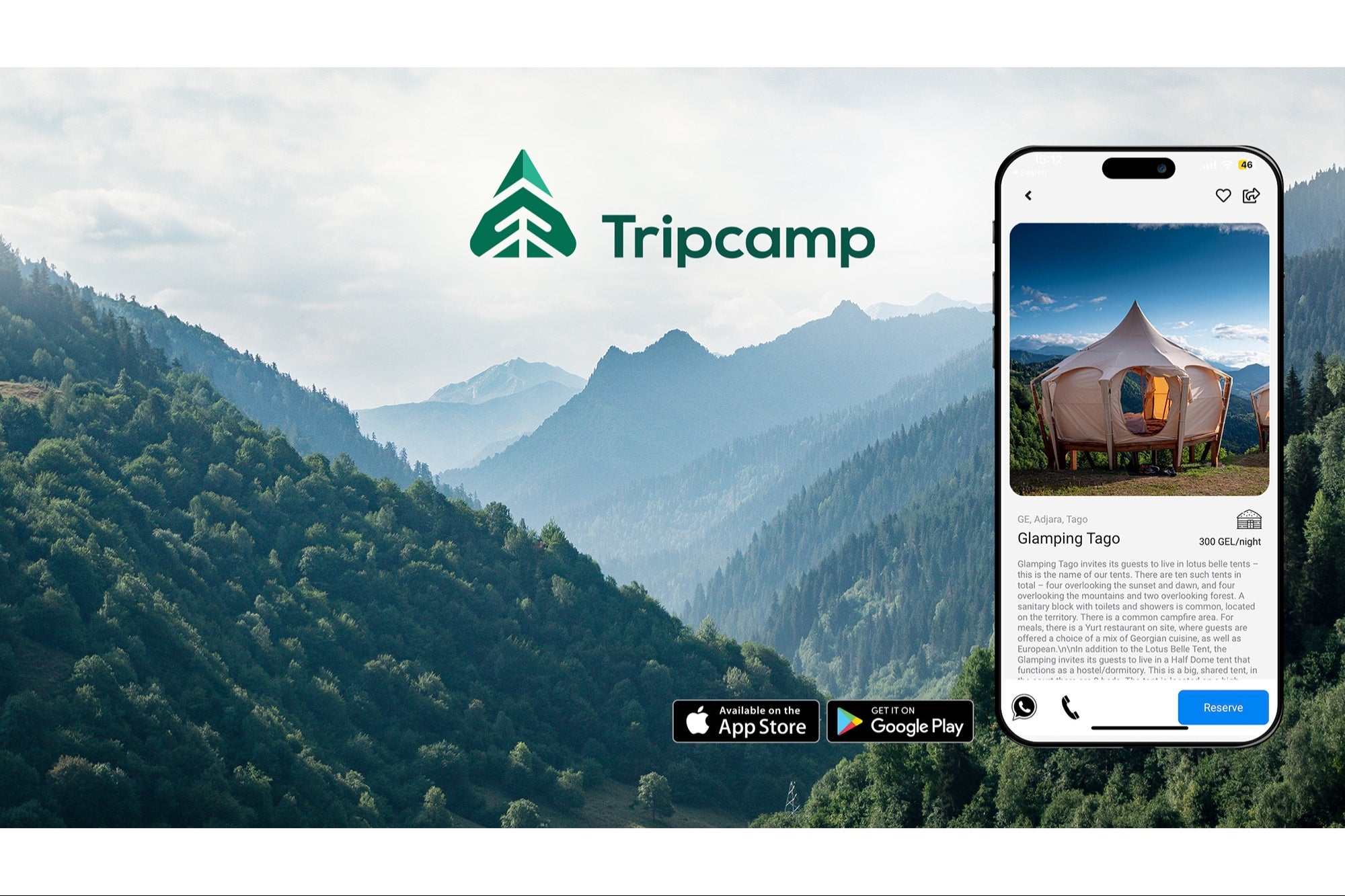 აღმოაჩინე და დაჯავშნე საინტერესო დასასვენებელი ადგილები საქართველოში Tripcamp-ით | Entrepreneur