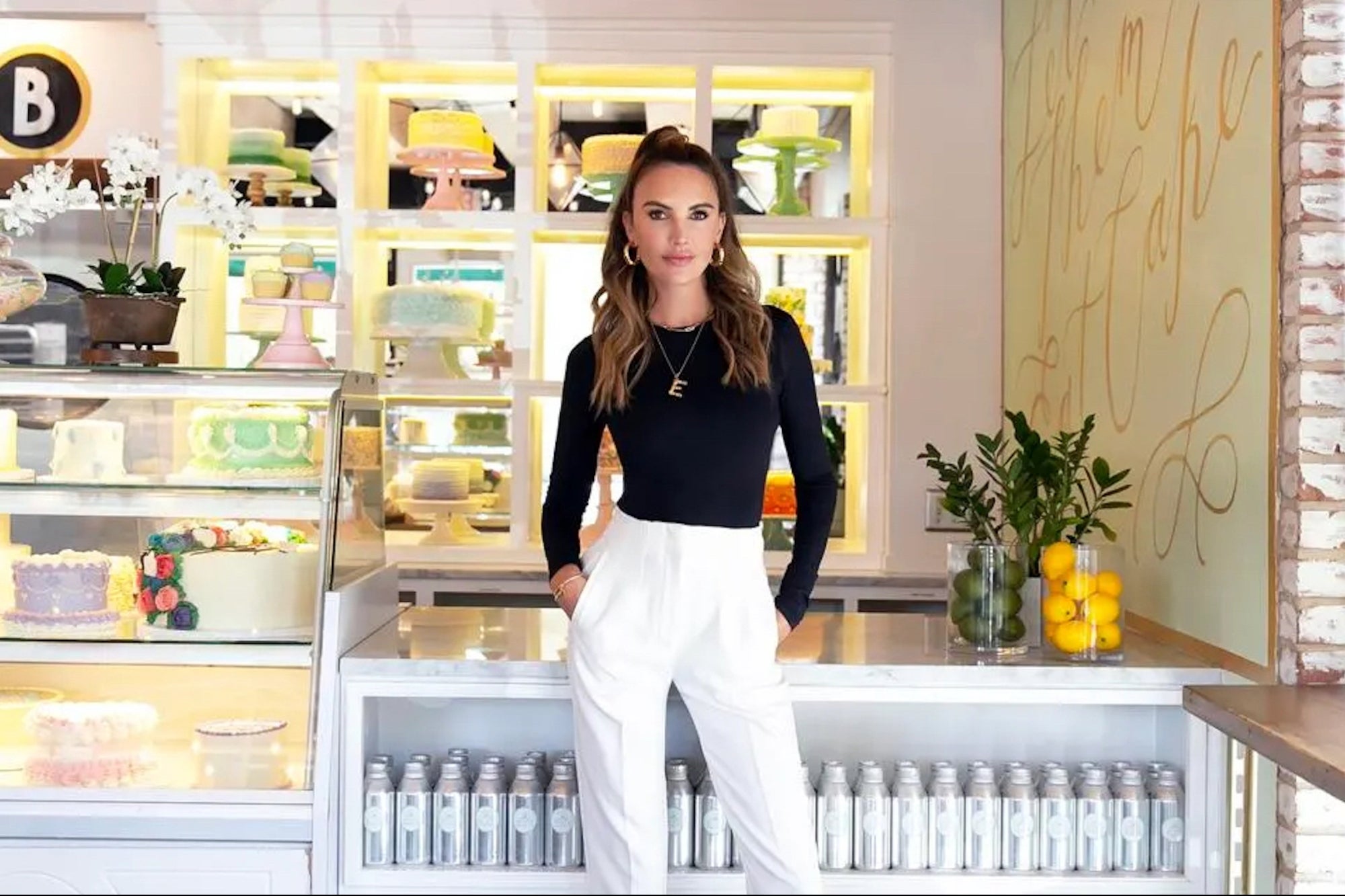 Elizabeth Chambers Bird Bakery The E! News Cover Story: Elizabeth