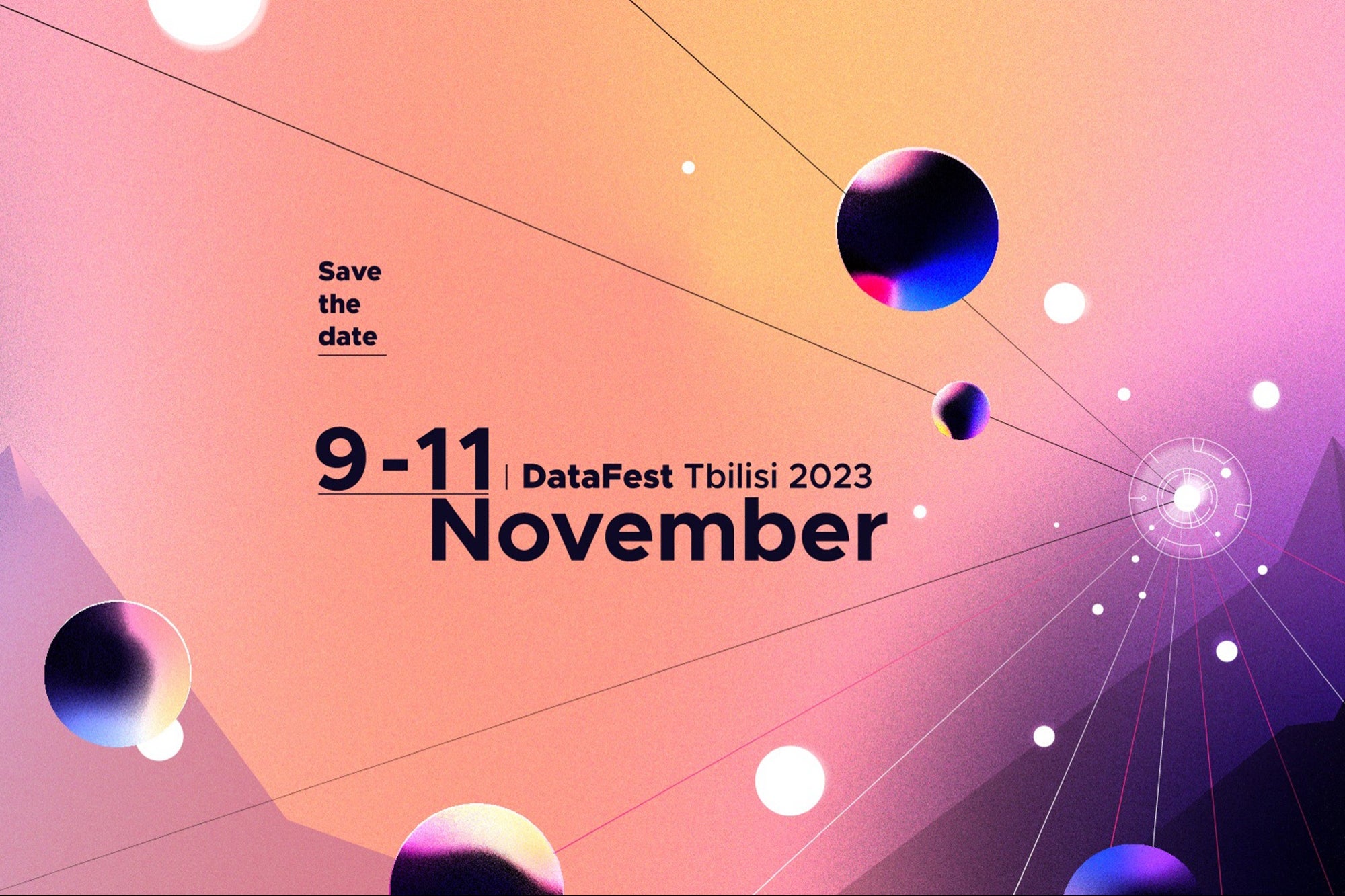 DataFest Tbilisi 2023 - მასშტაბური ფესტივალი მონაცემებისა და ვიზუალიზაციის შესახებ იწყება ...