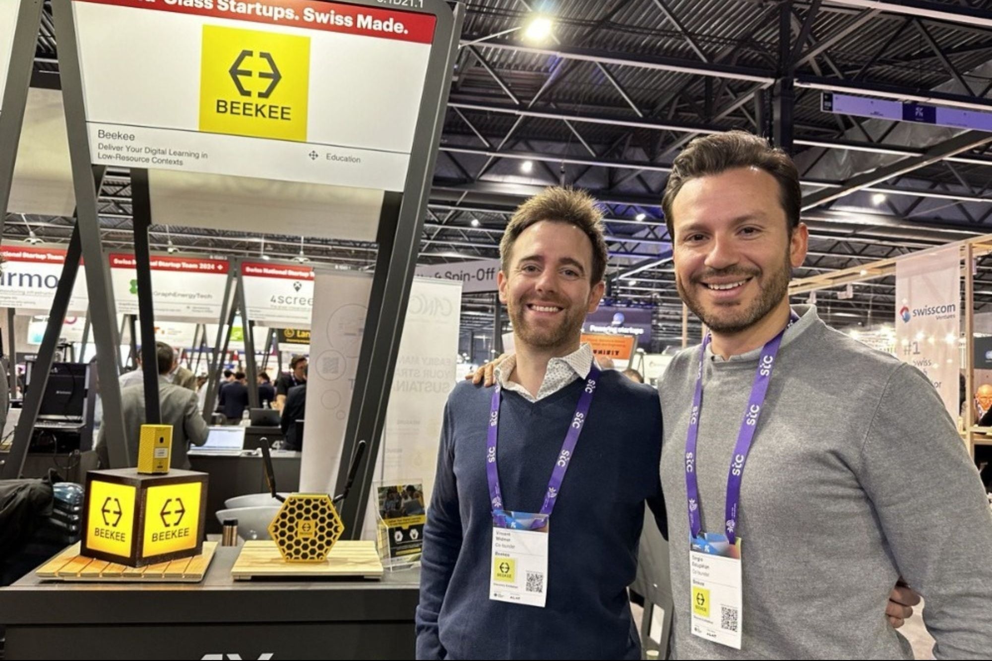 Beekee, la startup cofundada por un colombiano en Suiza que facilita el acceso a educación en ...