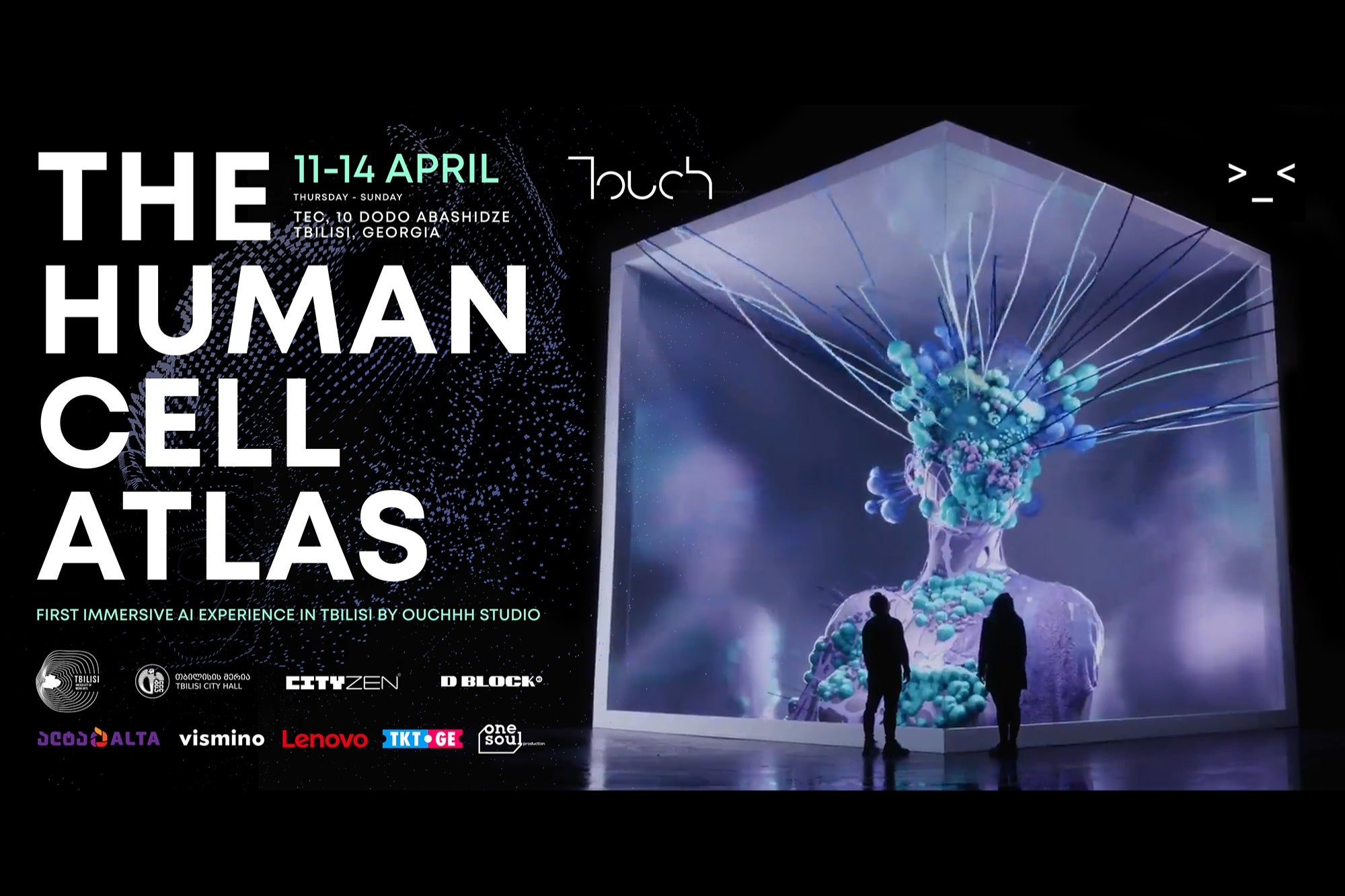 "THE HUMAN CELL ATLAS" - OUCHHH სტუდიის მსოფლიოში ცნობილი იმერსიული ინსტალაცია თბილისში ჩამოდის ...