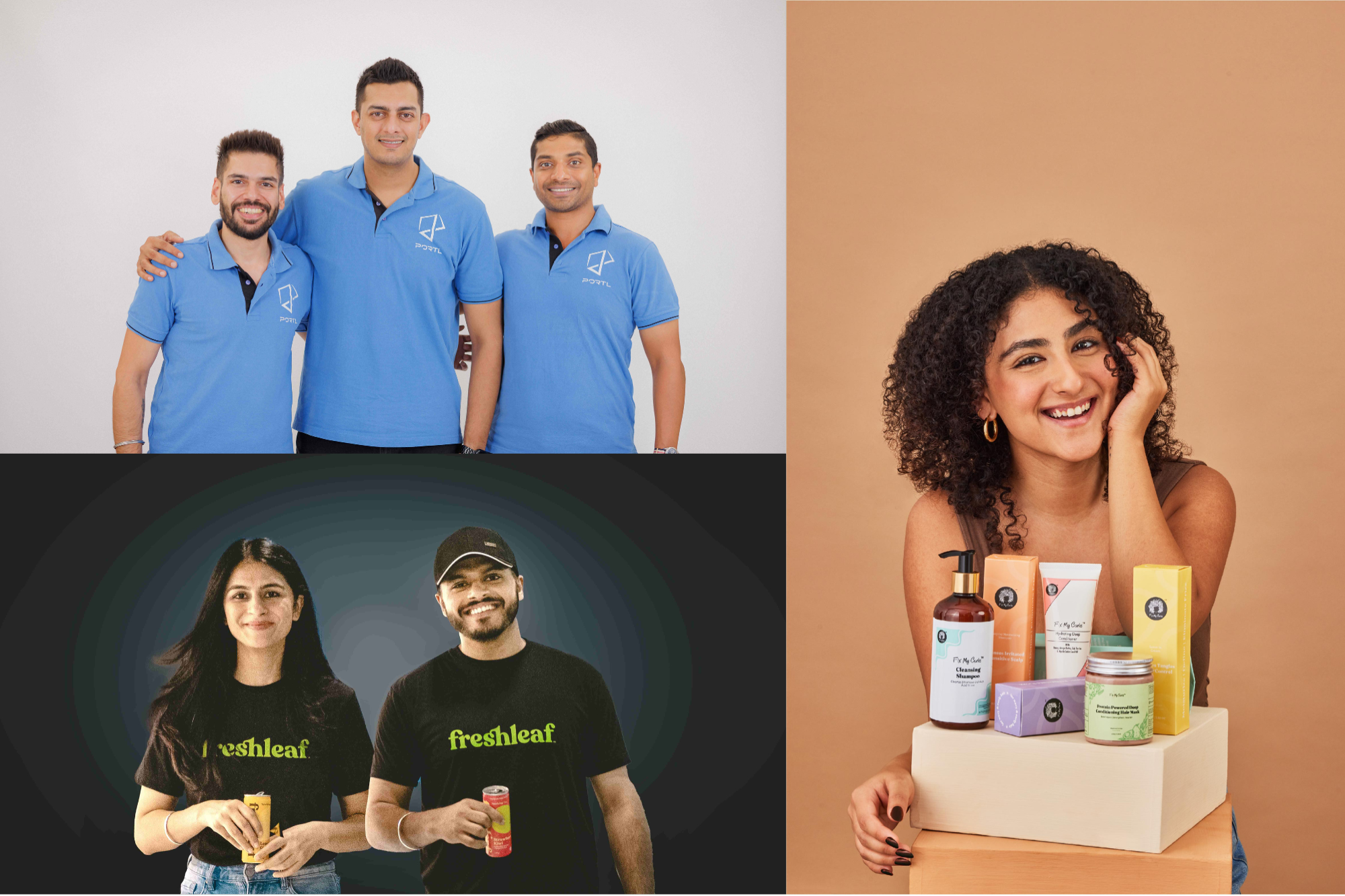 Portl, Freshleaf, and Fix My Curls Raise Growth Stage Funding | Entrepreneur