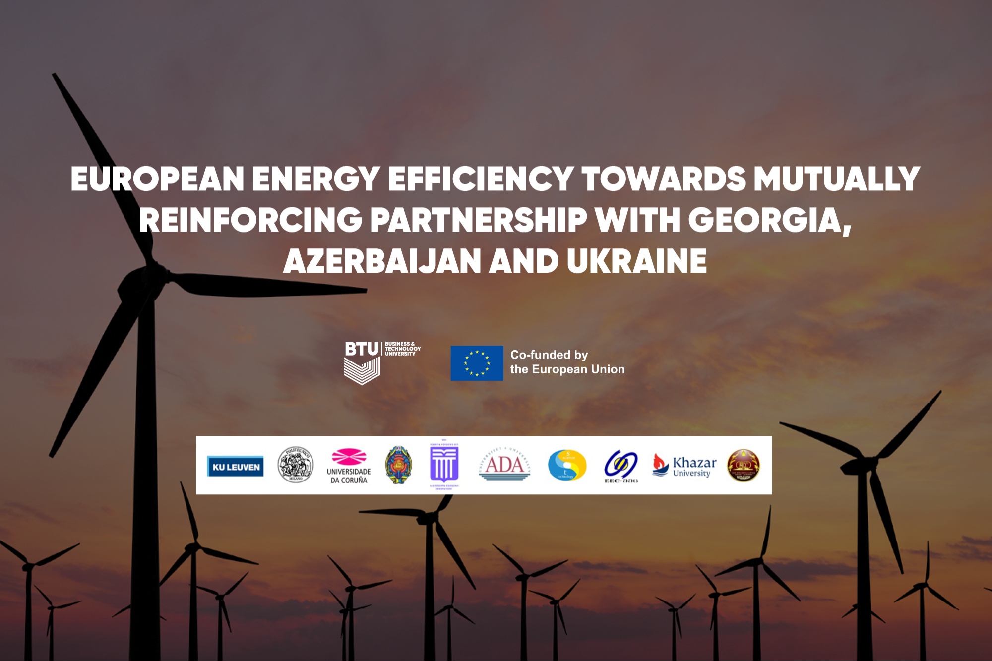 EU-funded 3E Partnership Project coordinated by Business and Technology ...