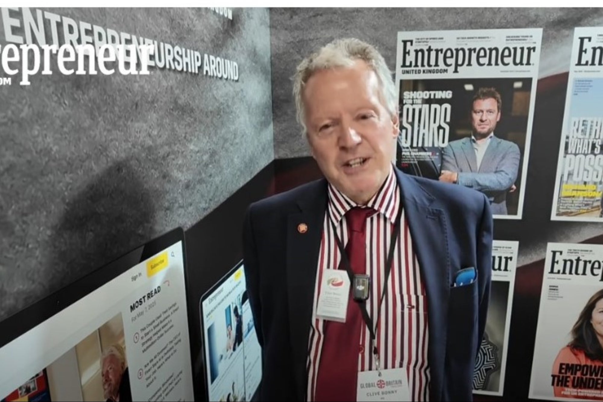 Global Britain Trade Expo Highlight: Clive Bonny, founder, Strategic ...