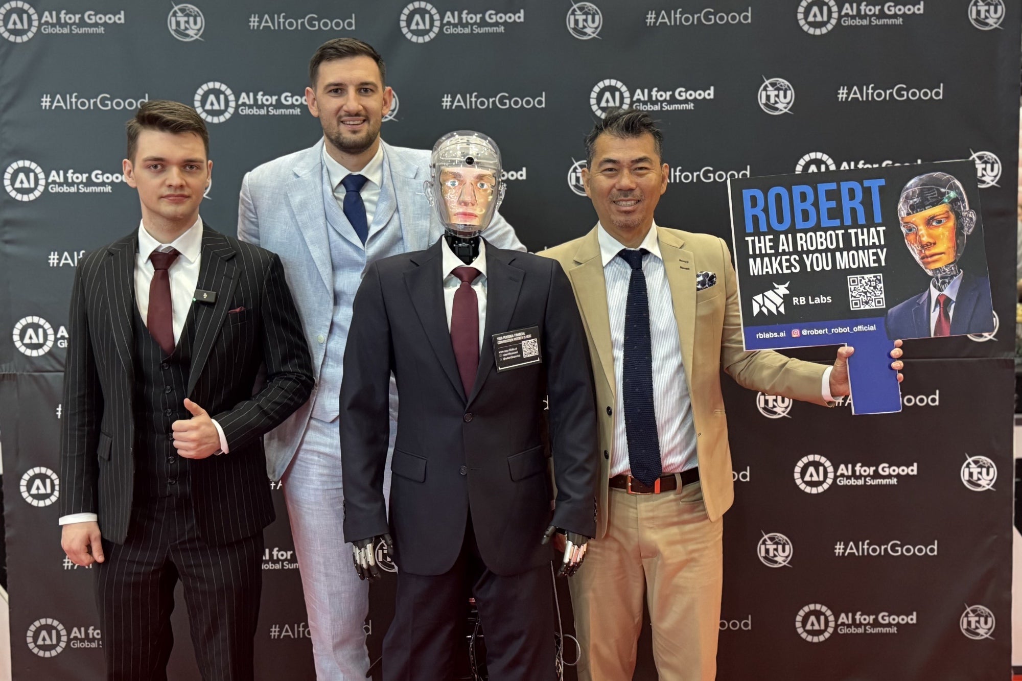 Meet Robert the Robot by RB Labs – The "Man" Who Stole the Show at the ...