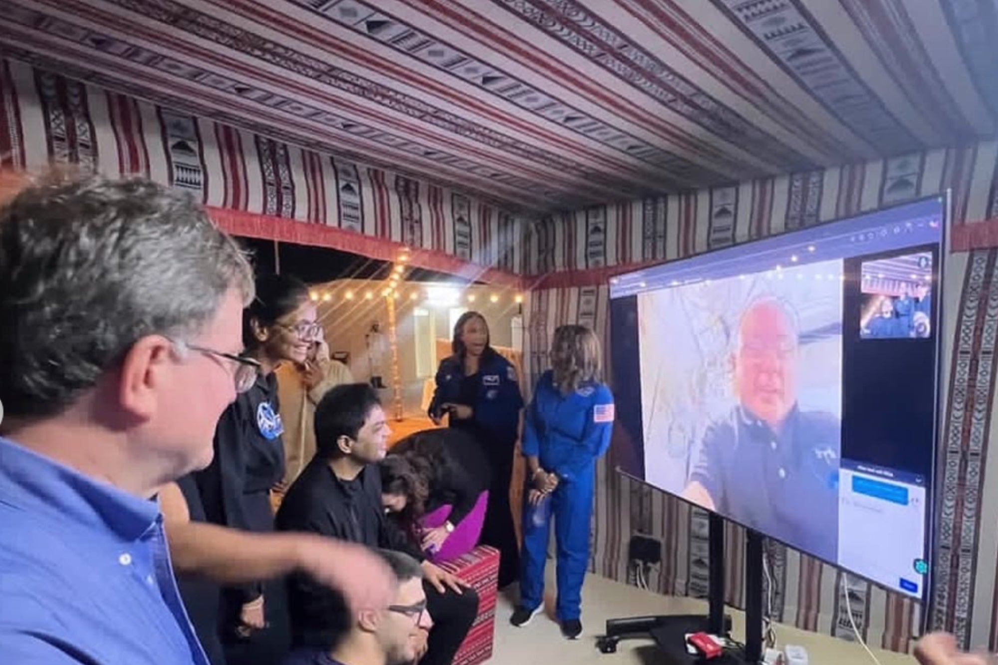 International Space Station Astronaut Delivers "Salaam-O-Alaikum ...