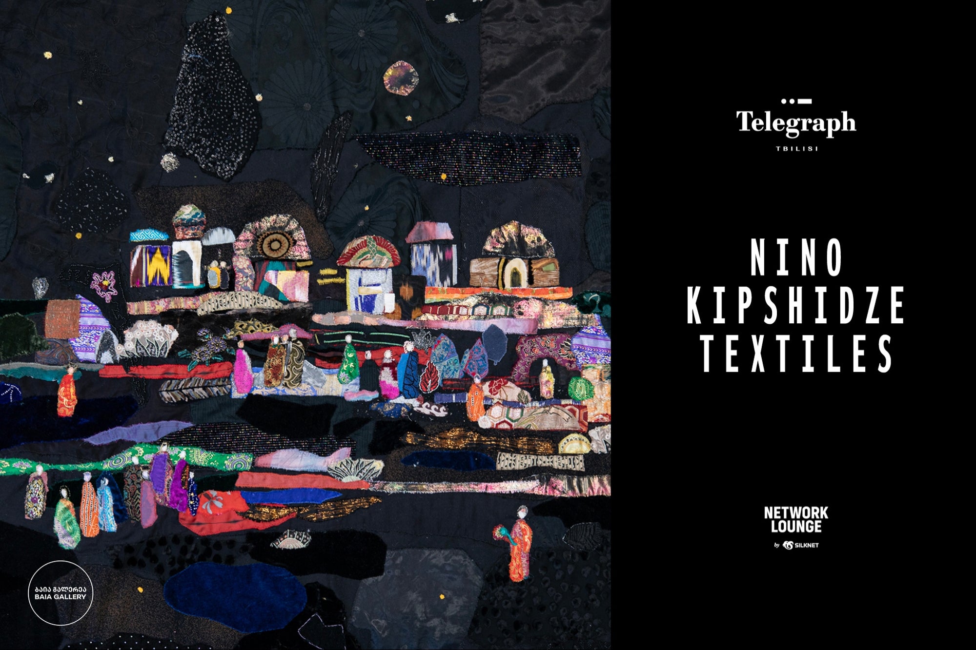 Presentation of Nino Kipshidze's Textile Works Held at The Telegraph ...