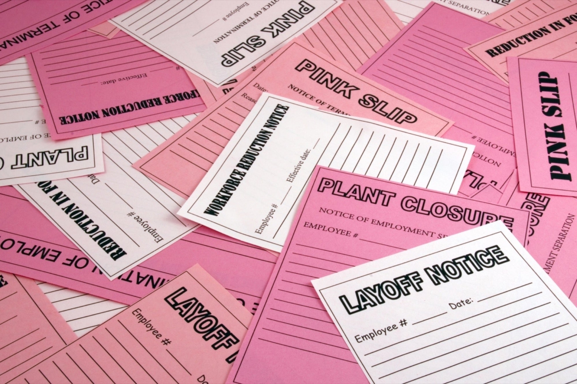 Pink Slips Massacre : Should Startup Employees Always Remain on Guard ...