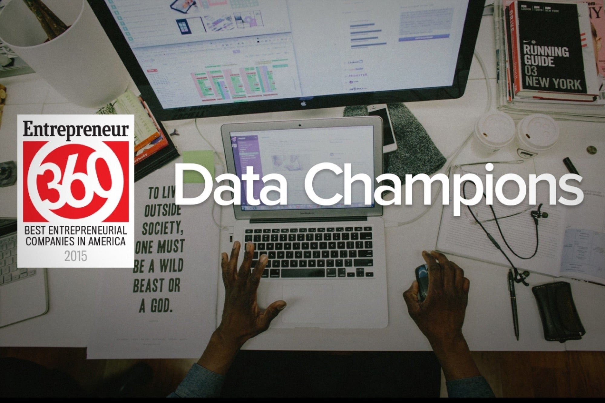 For Entrepreneur360 'Data Champions,' Success Is Steady, Plotted and ...