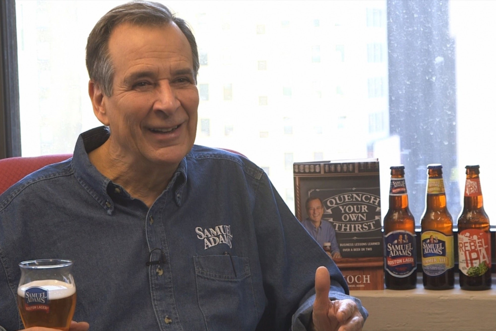 'You Never Have Enough!' Great Advice for Start Ups from Sam Adams ...