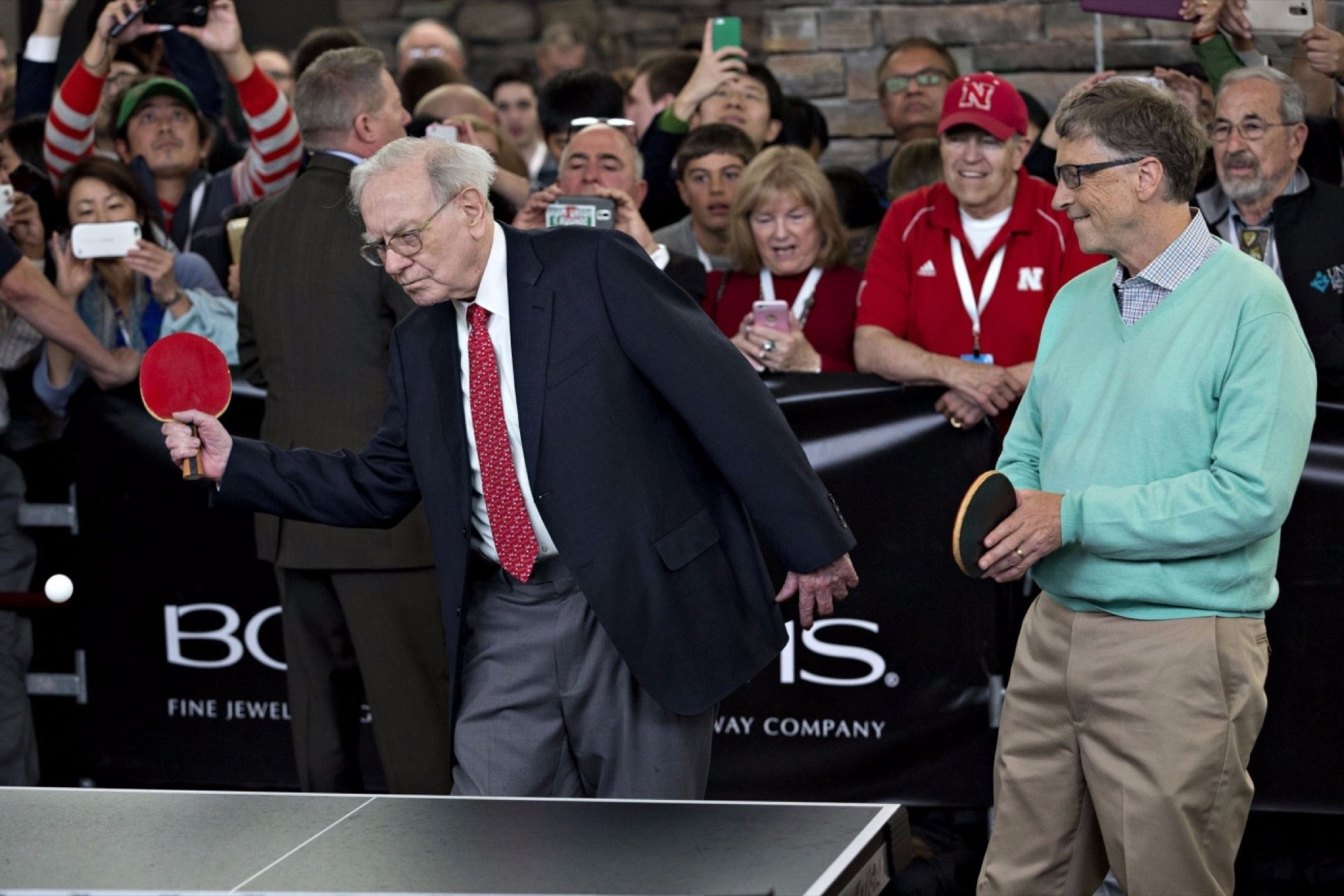 Bill Gates and Warren Buffett Celebrate 25 Years of Billionaire ...
