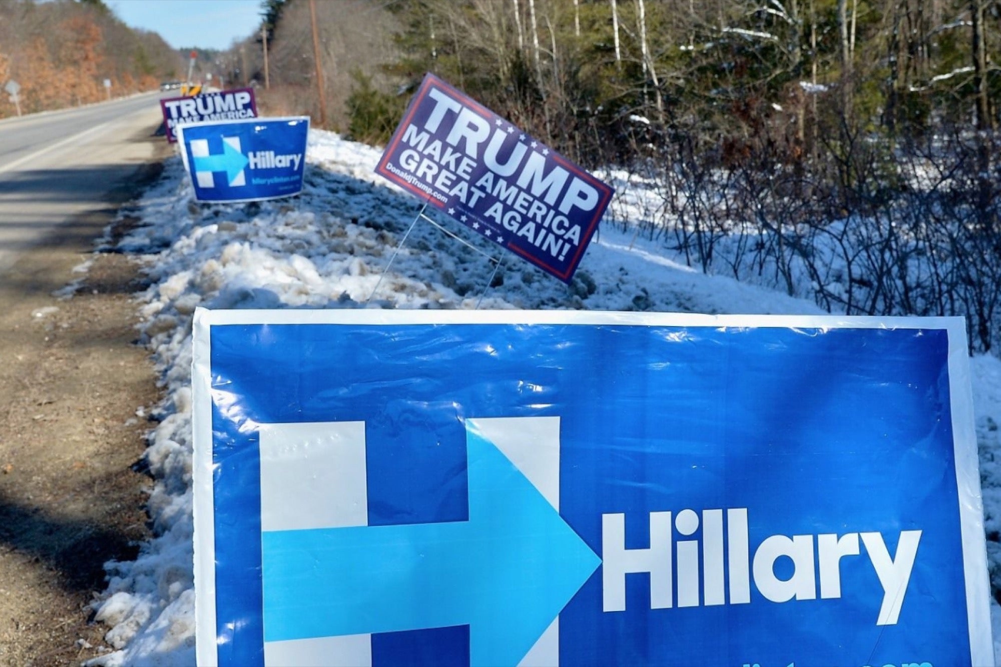 Clinton vs. Trump: Who's Winning At Online Marketing? (Infographic ...