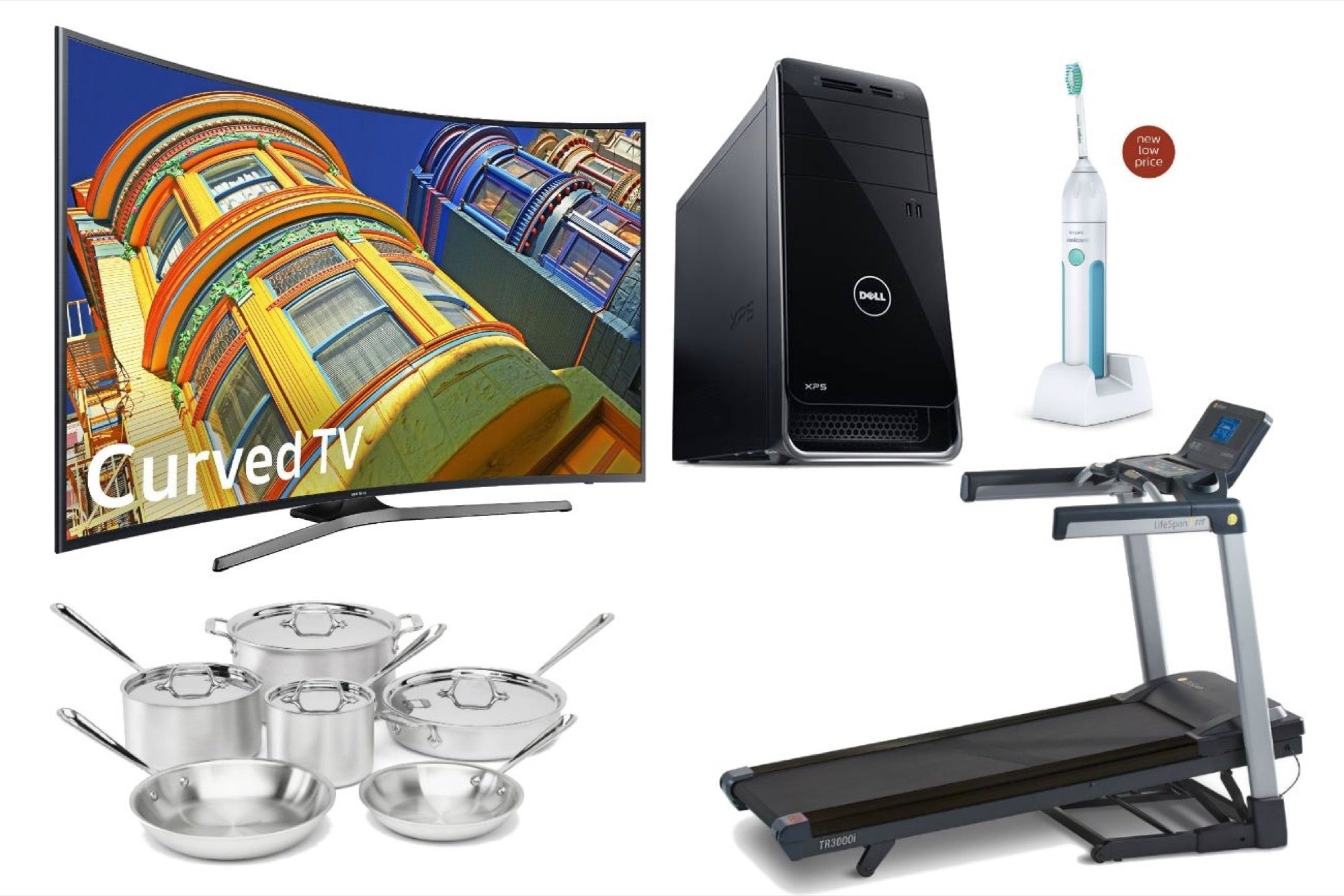 Save Big on This 55-Inch 4K Samsung Curved TV, Folding Treadmill and ...