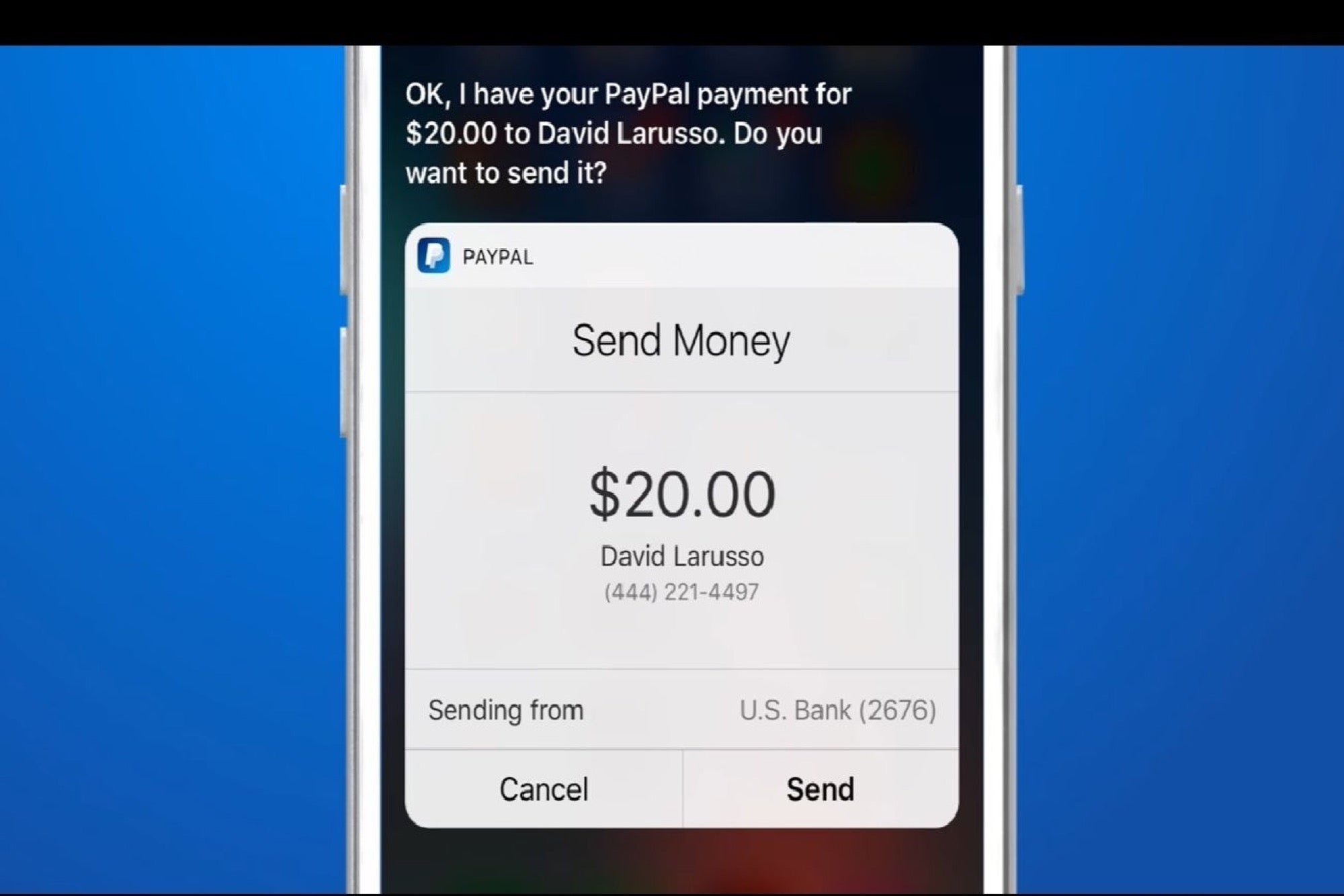Now Use Your Voice To Send And Request Money | Entrepreneur