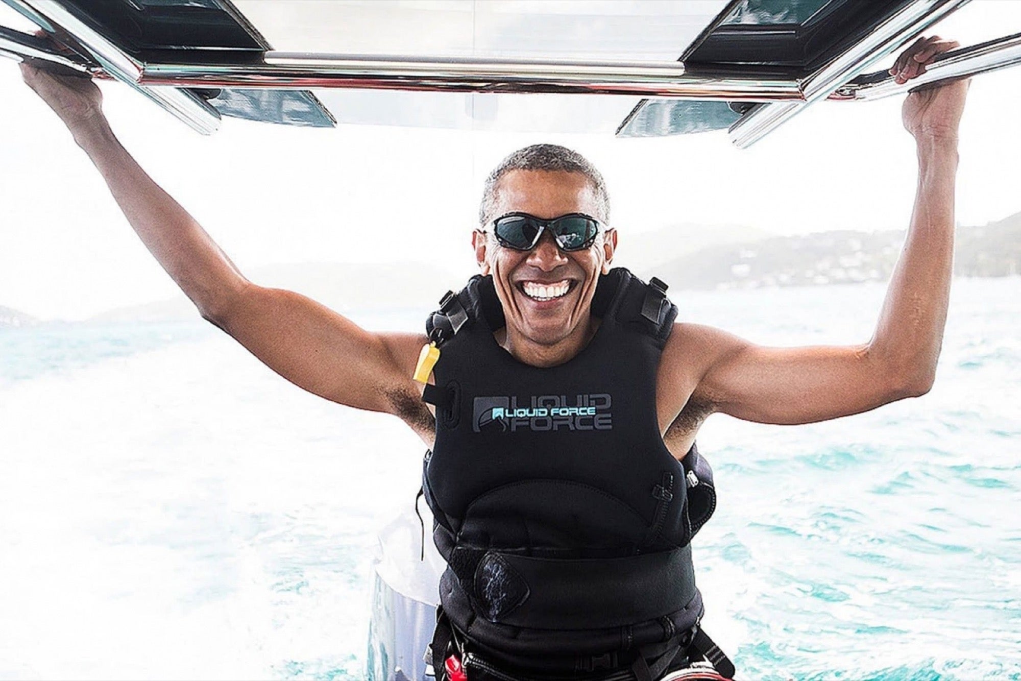 Free of the Presidency, Barack Obama Has a Blast With Richard Branson ...