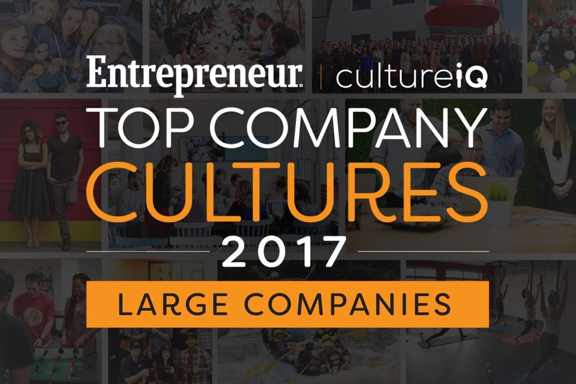 Large-Sized Companies: The Best Company Cultures in 2017 | Entrepreneur