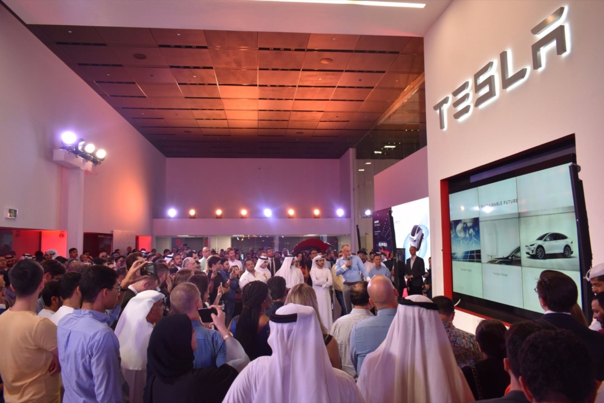 Tesla Opens Its First Middle East Store In Dubai | Entrepreneur