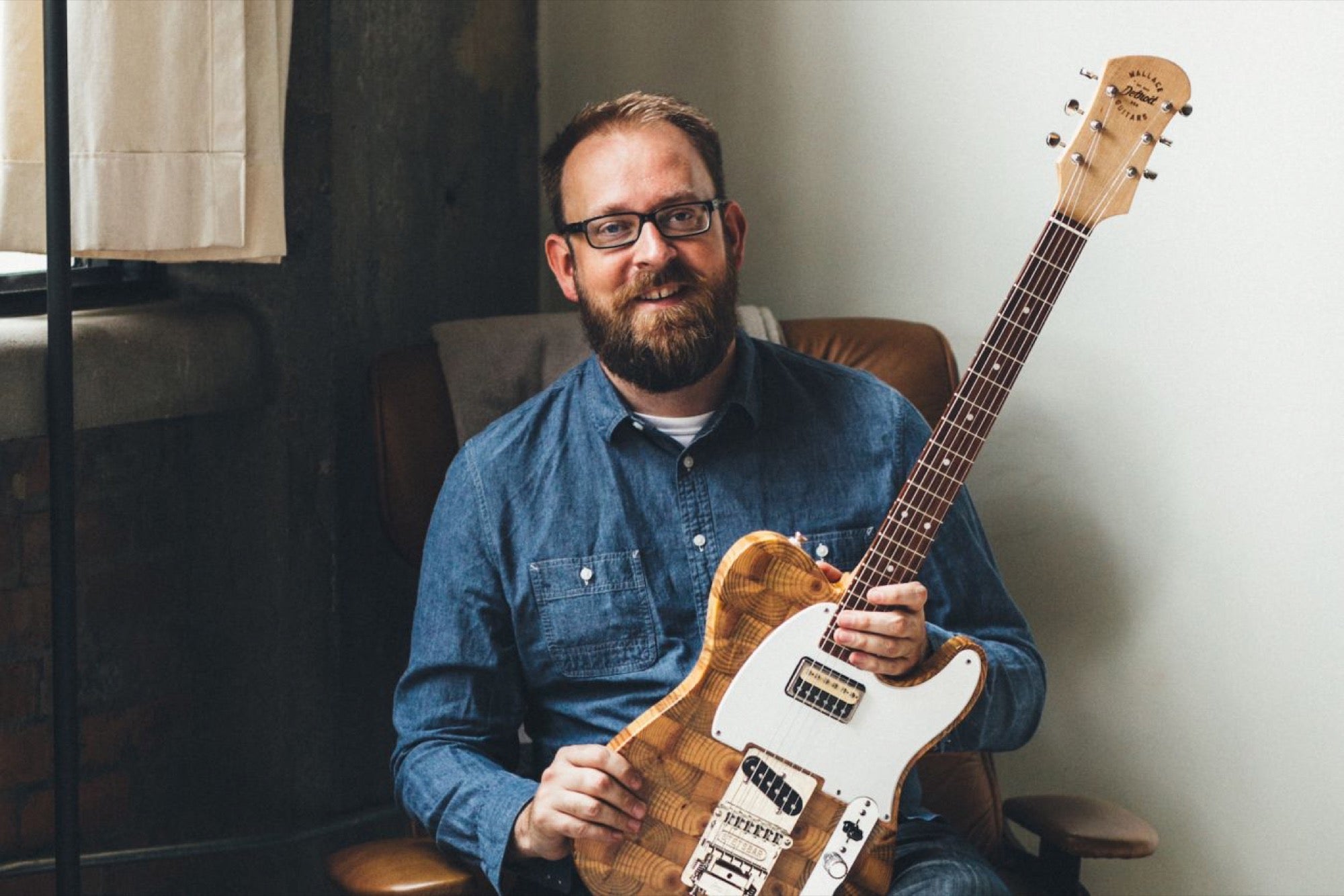 He Makes Guitars Out of Torn-Down Buildings in Detroit. Does That Rock ...