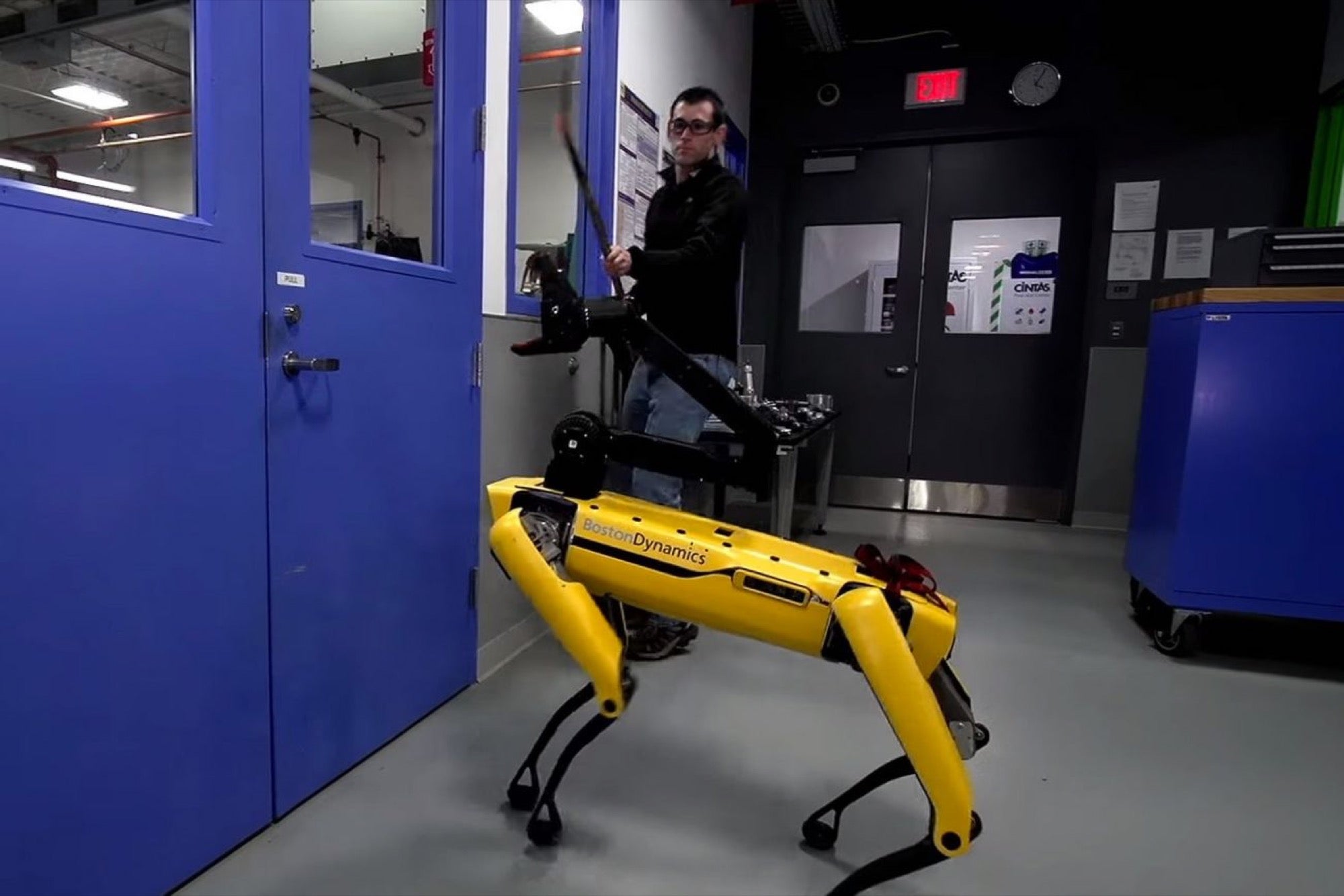 Watch This Robot Endure Abuse While Opening a Door | Entrepreneur