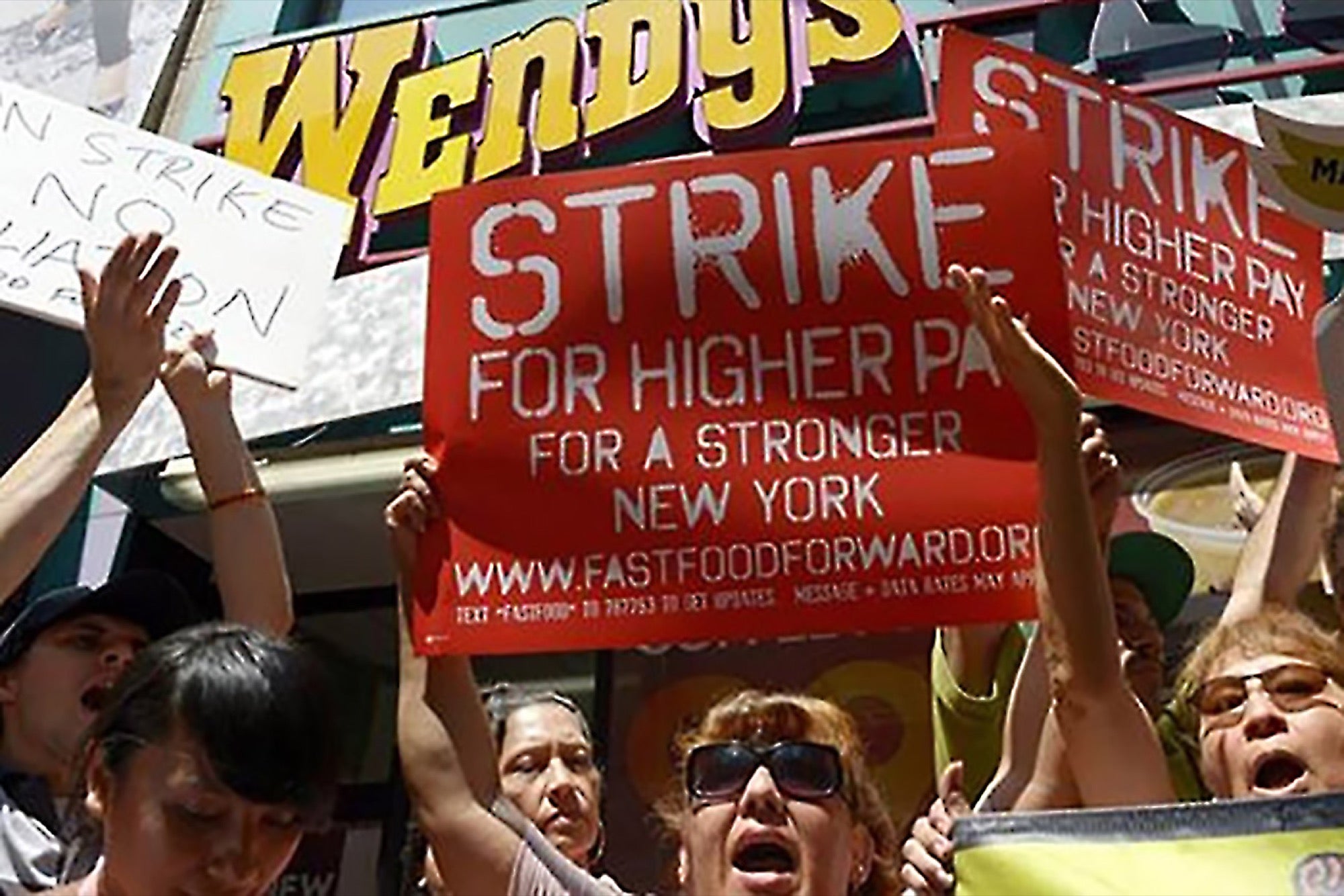 Thousands of Fast-Food Workers Strike to Raise Wages | Entrepreneur