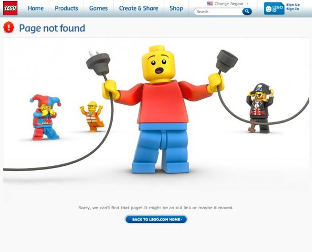 15 of the Most Creative 404 Pages